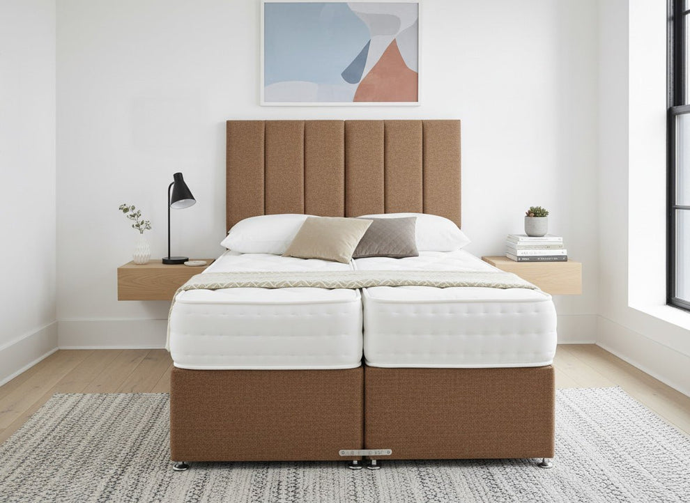 Prime Guest Hotel Zip & Link Contract 1500 Pocket Sprung Divan Bed Set ...