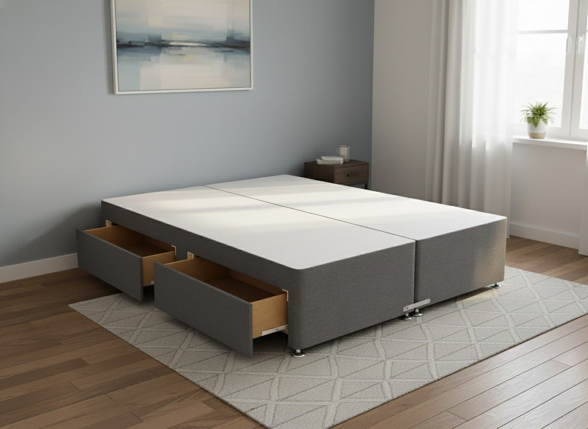 Zip & Link Top Platform Divan Bed Base - Prime Contract Beds